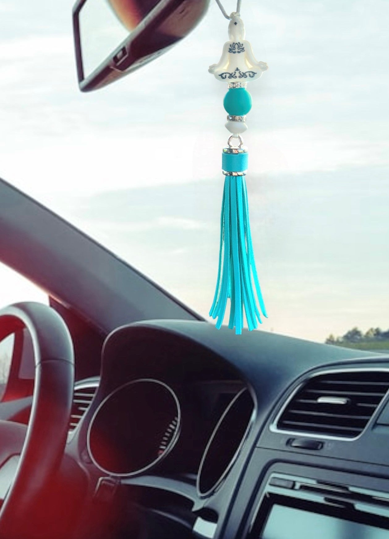 Tassel car charms store